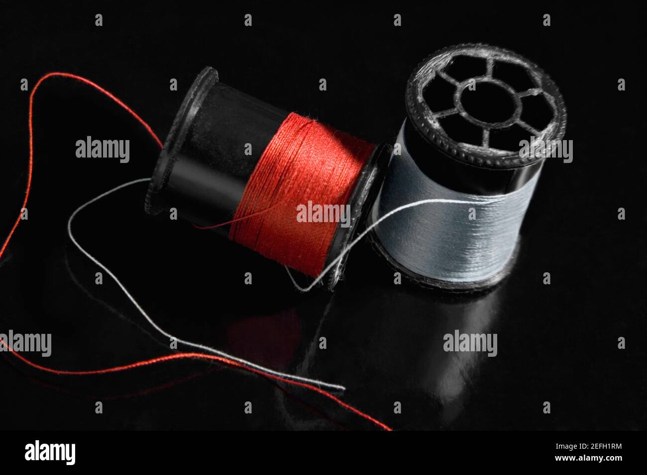 Close up two spool hi-res stock photography and images - Alamy
