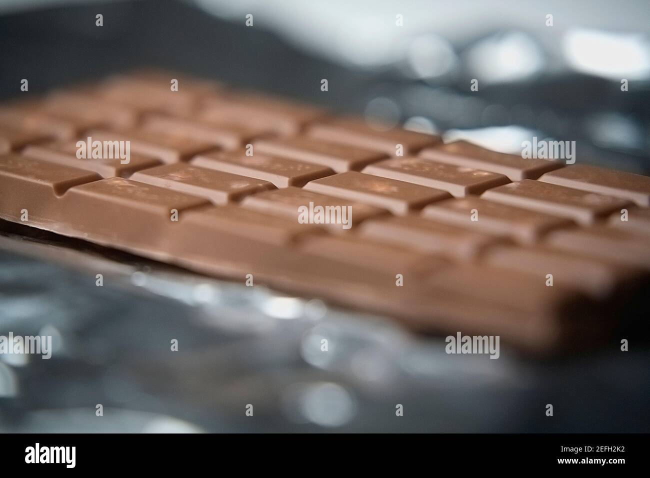 Close up of a chocolate bar Stock Photo - Alamy