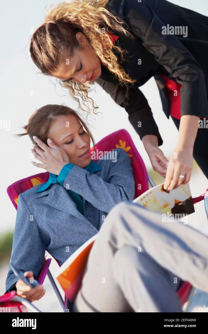 Depth of view talking hi-res stock photography and images - Alamy