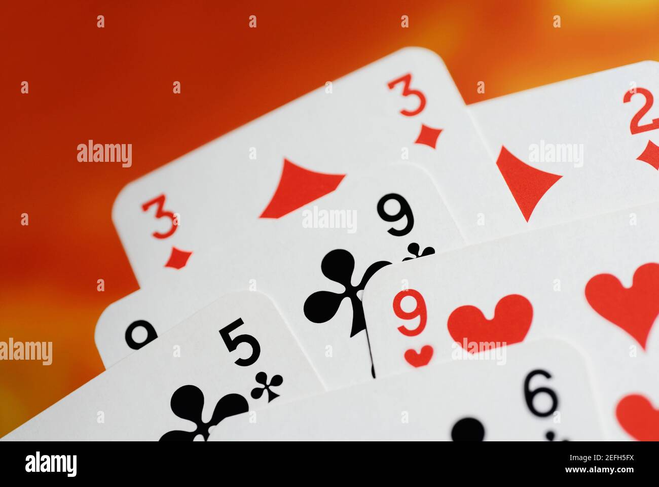 Close up playing cards hi-res stock photography and images - Alamy
