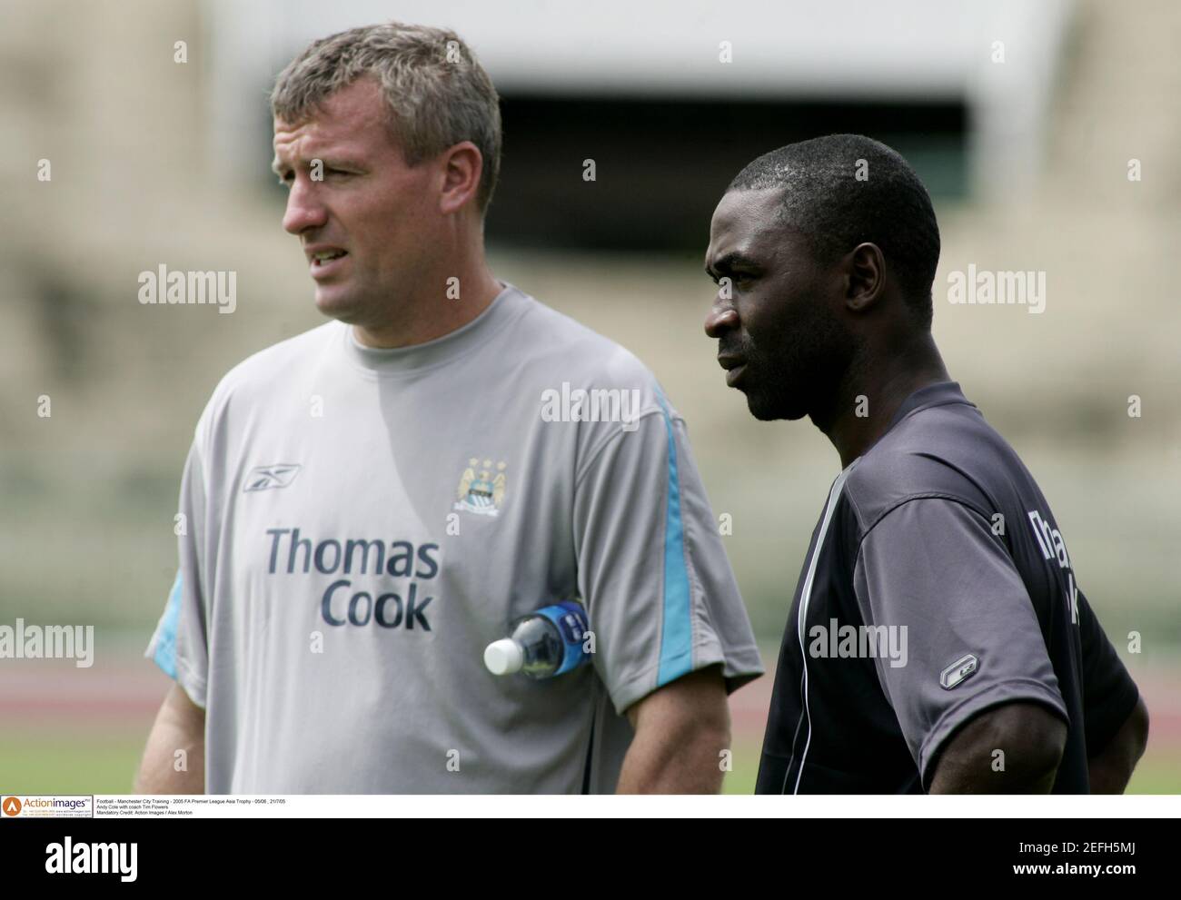 Tim flowers trophy football hi-res stock photography and images - Alamy