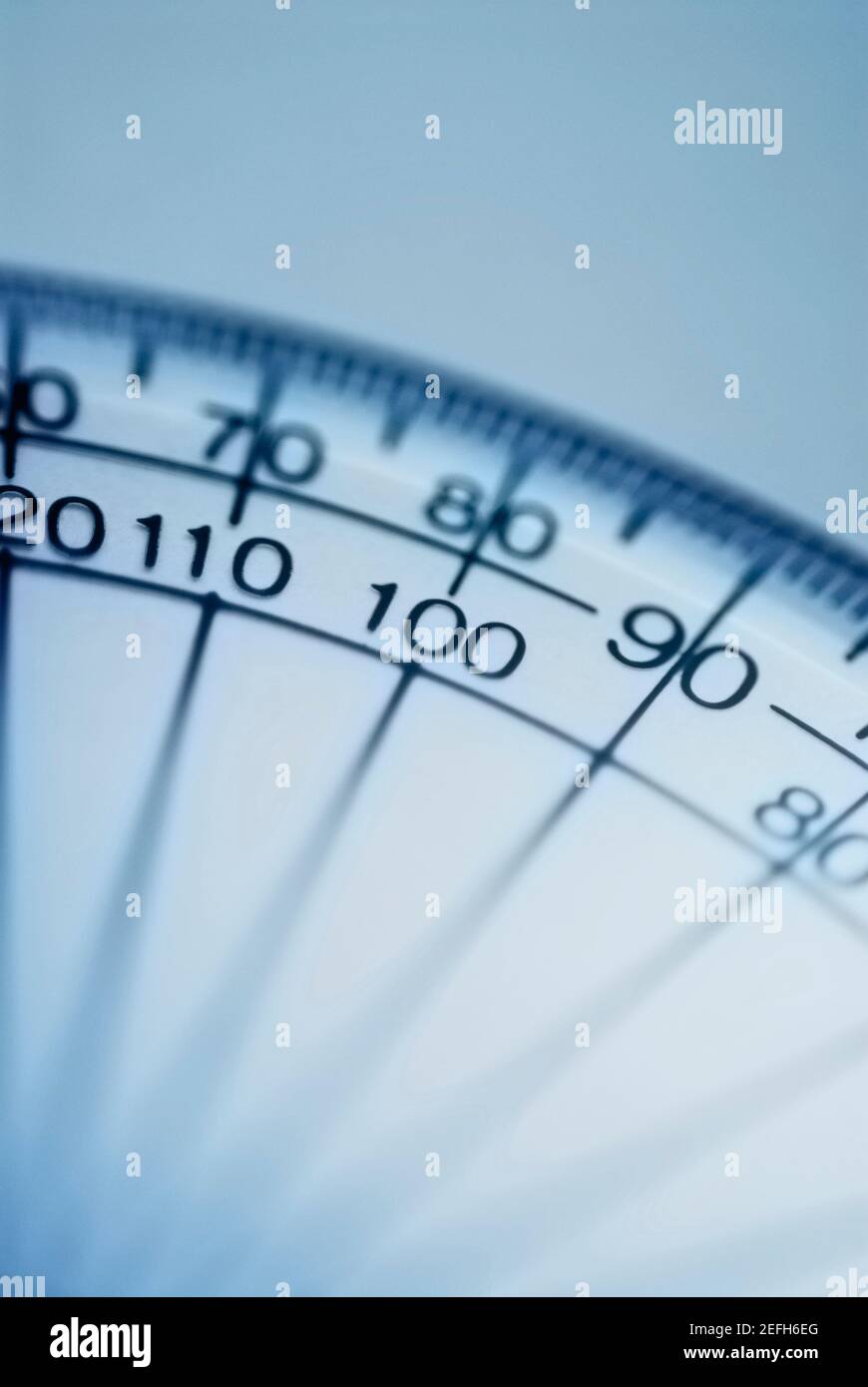 Close up of a protractor Stock Photo - Alamy