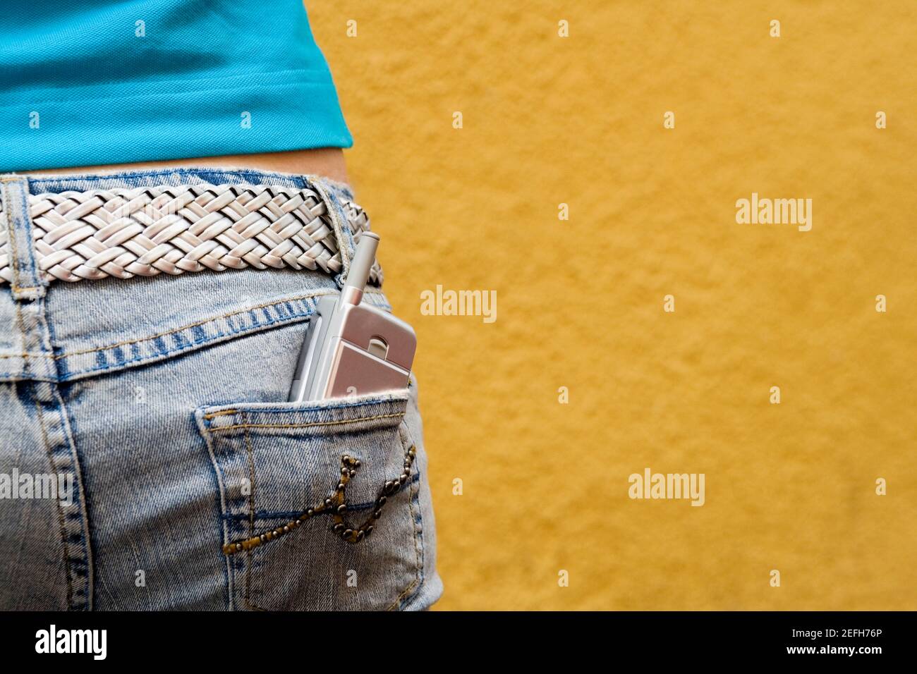 Phone in a back pocket hi-res stock photography and images - Alamy