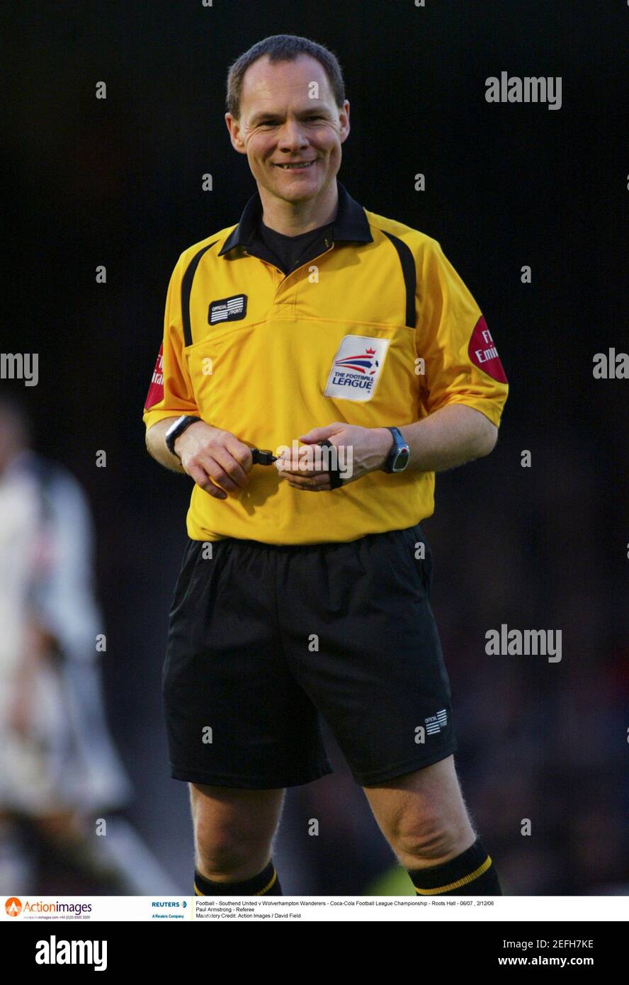 Referee Paul Armstrong High Resolution Stock Photography and Images - Alamy
