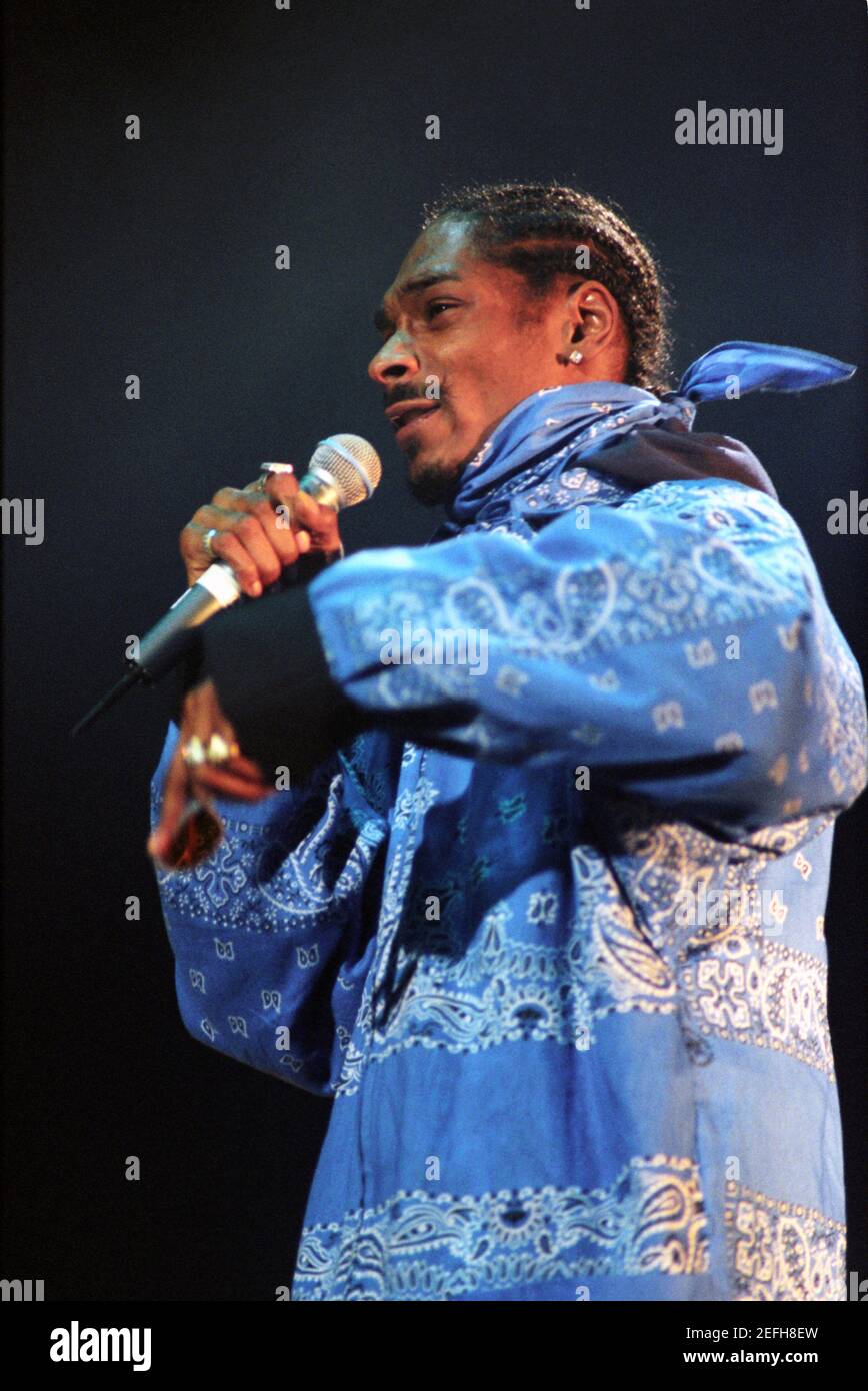 Snoop Dogg on stage at The Soul Super Jam Concert held at Wembley Arena ...