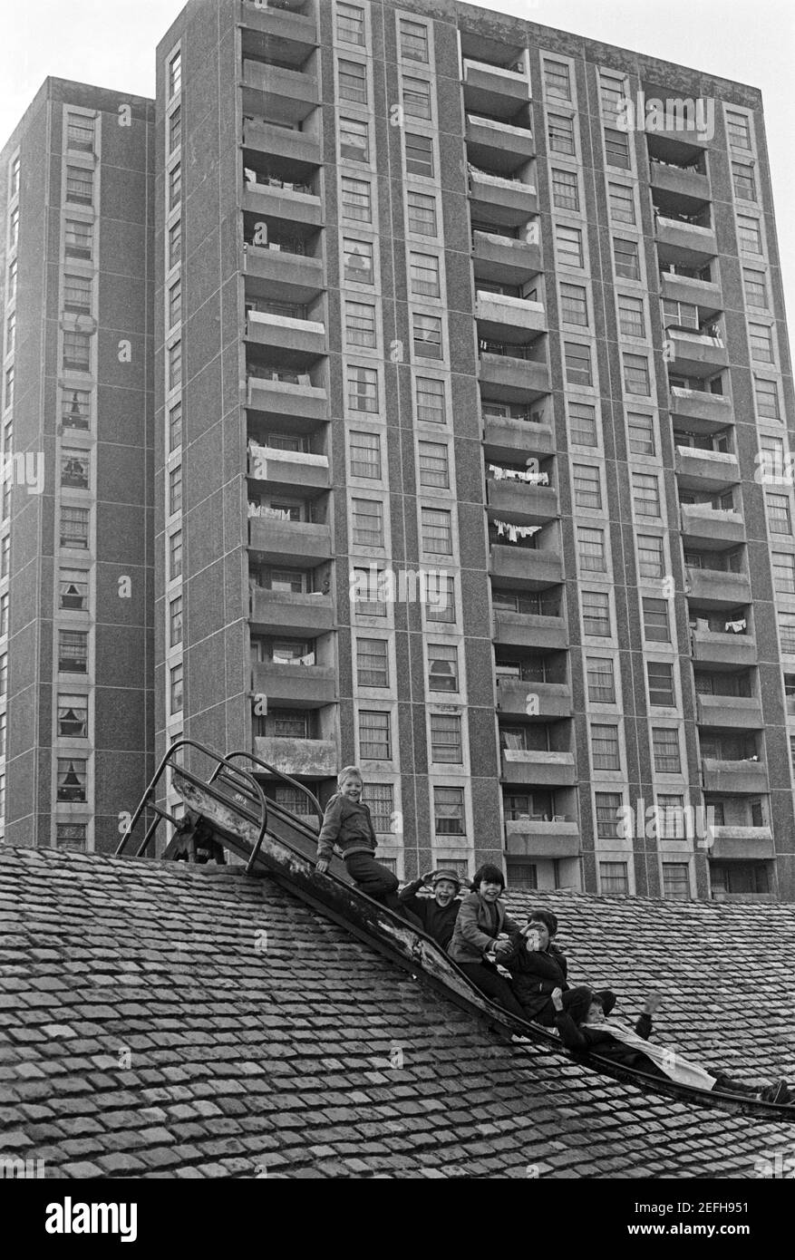 1980s slide Black and White Stock Photos & Images - Alamy