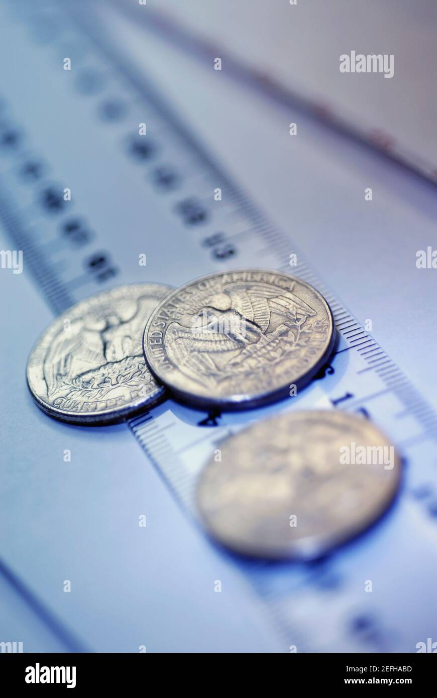 Measuring instrument coins hi-res stock photography and images - Alamy