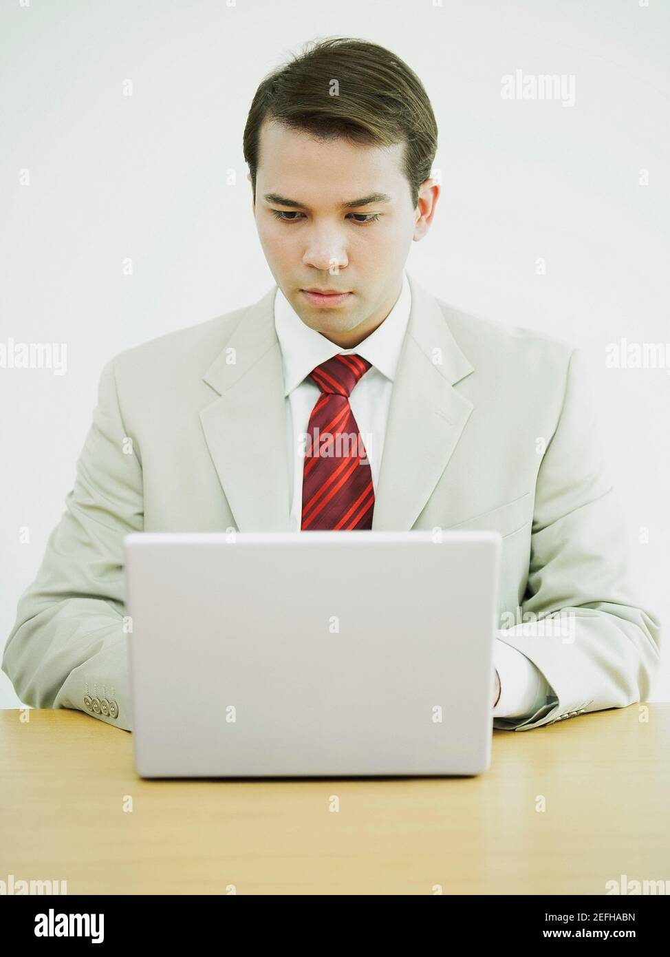 Close up businessman working concentrated hi-res stock photography and ...