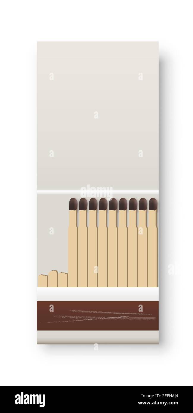 Broken safety matches Stock Vector Images - Alamy