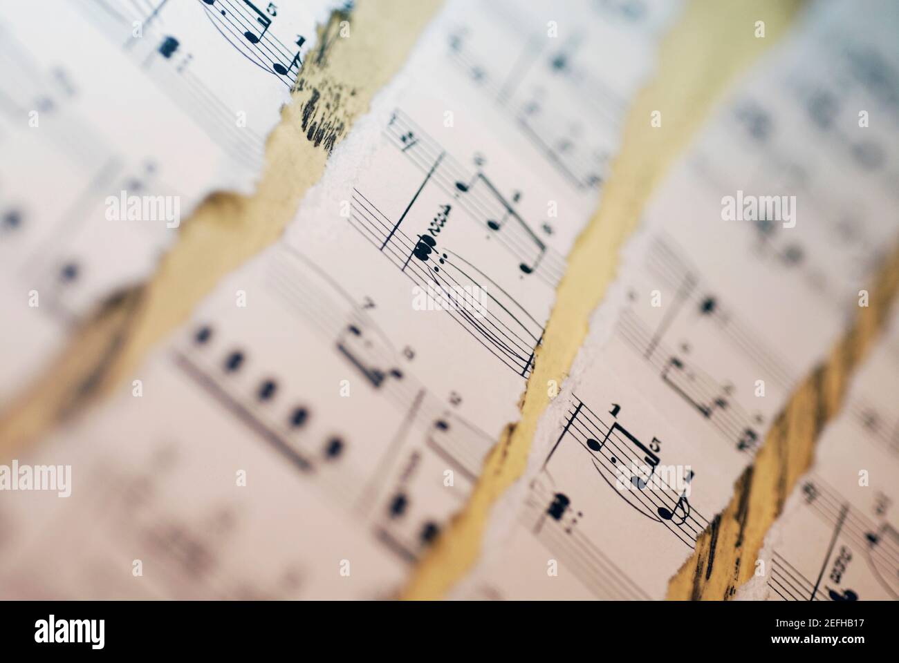Close up of musical notes Stock Photo - Alamy