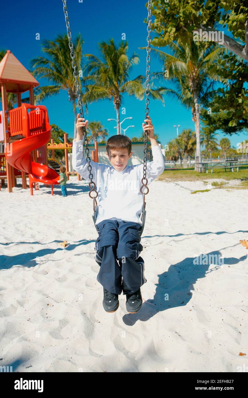 Swinging up and down hi-res stock photography and images - Alamy