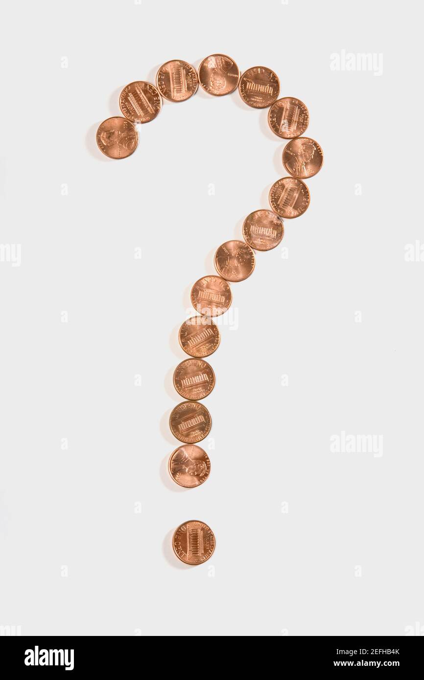 Coin question mark hi-res stock photography and images - Alamy