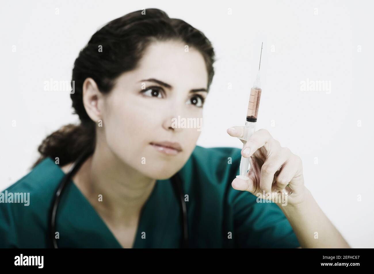 Close up latino female hi-res stock photography and images - Alamy