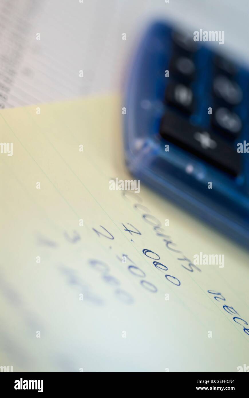 Finance Calculation Paper High Resolution Stock Photography and Images ...