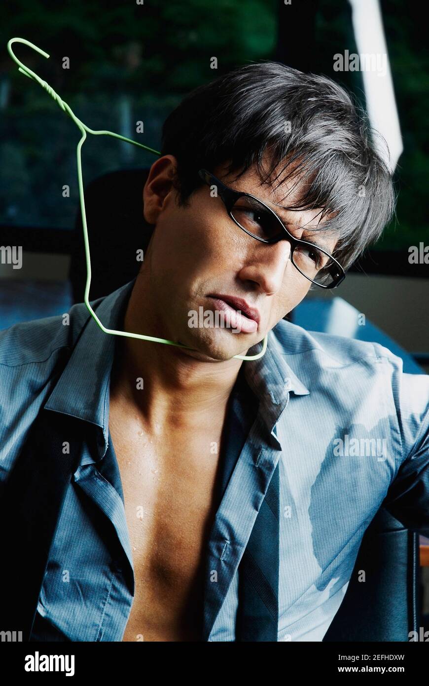 Glasses hanger hi-res stock photography and images - Alamy
