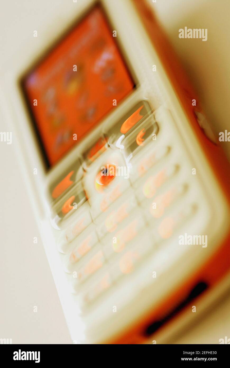 Cell phone communication vertical hi-res stock photography and images ...