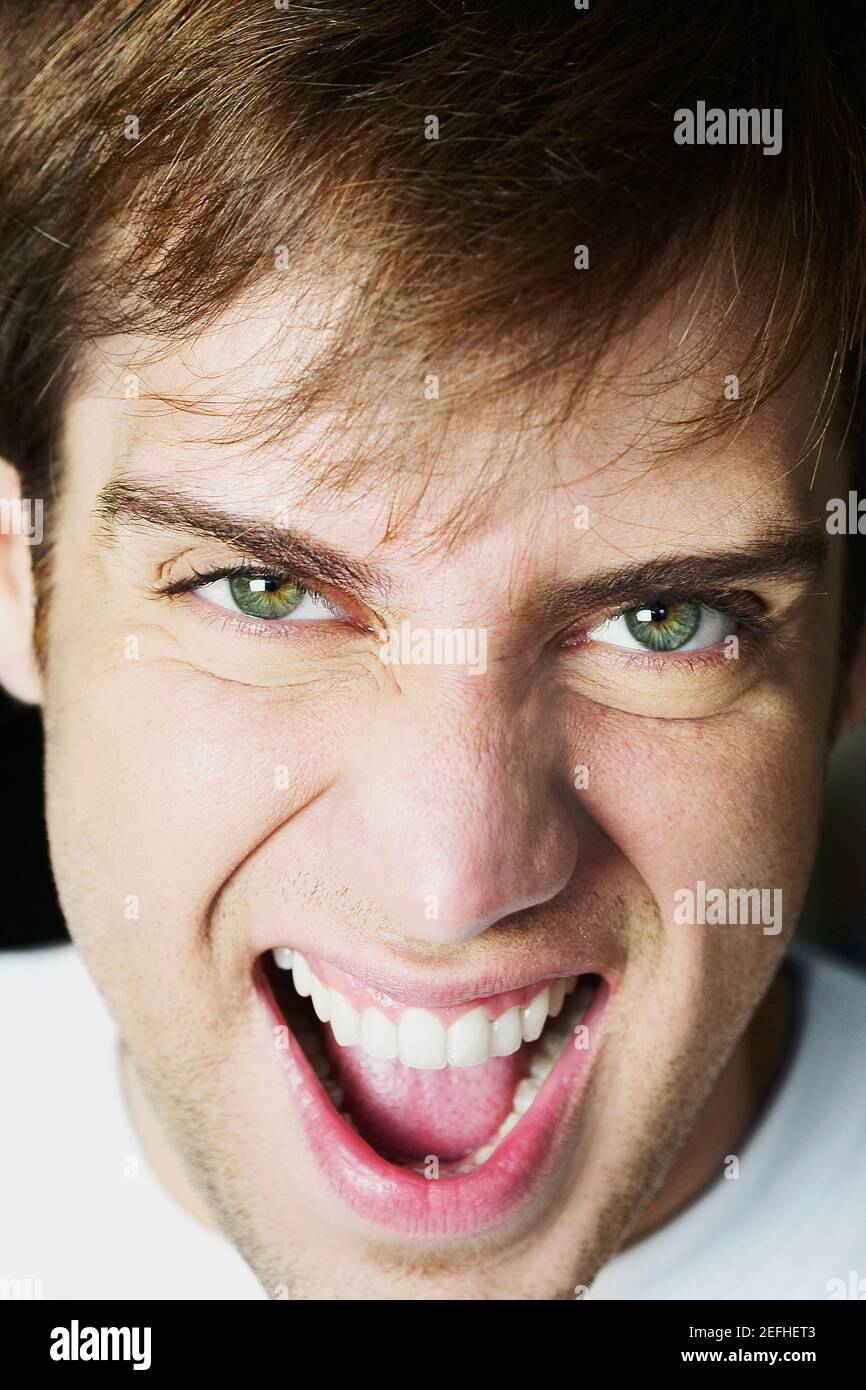 20s toothy smile hi-res stock photography and images - Alamy