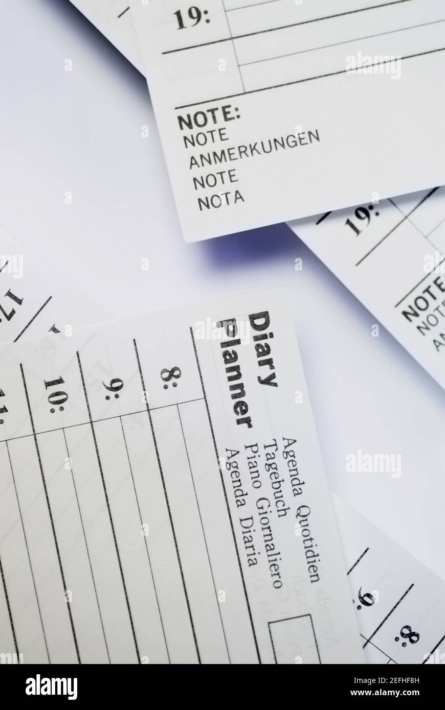 Image diary hi-res stock photography and images - Alamy