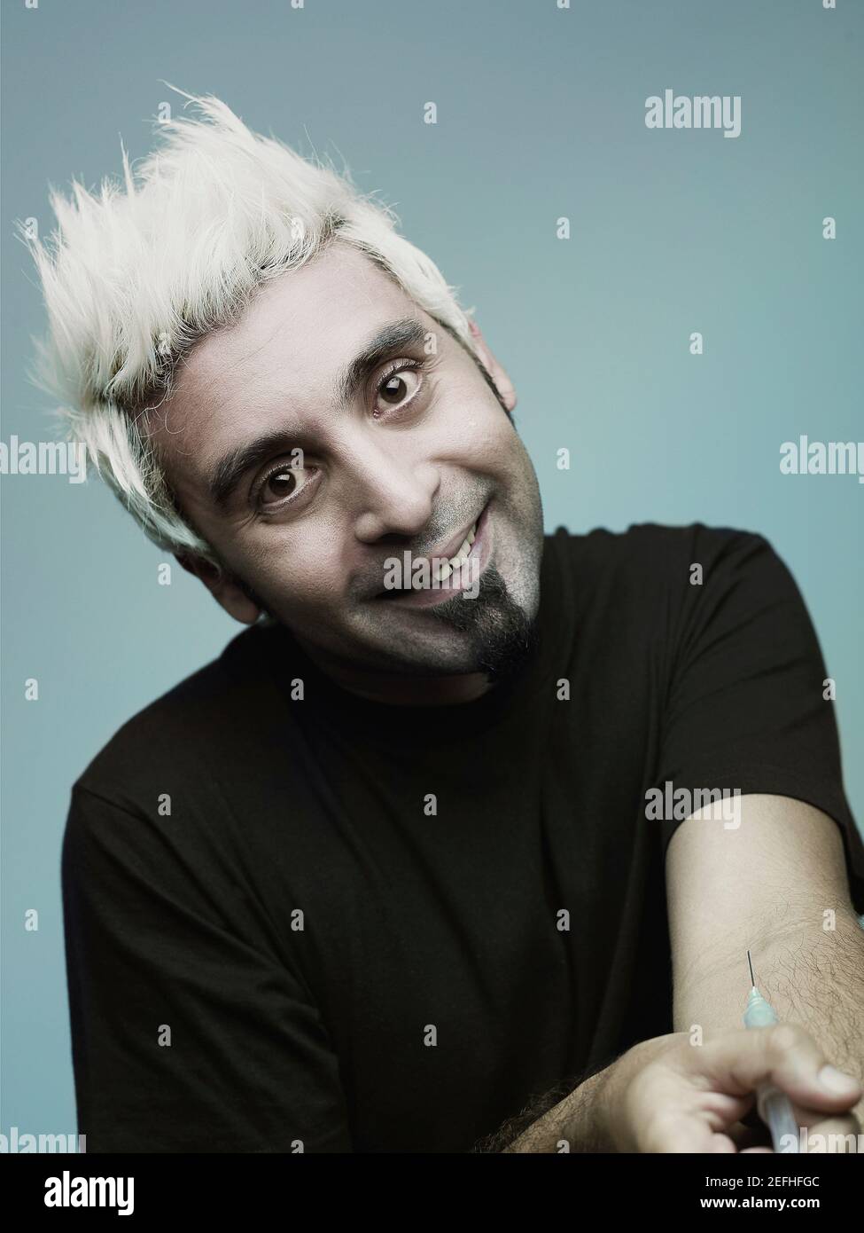 Portrait drug addict man hi-res stock photography and images - Alamy
