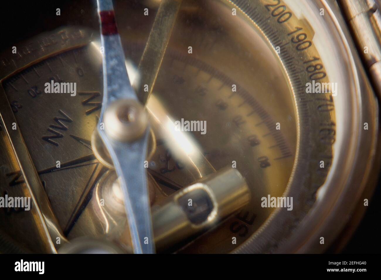 Close up compass point hi-res stock photography and images - Alamy