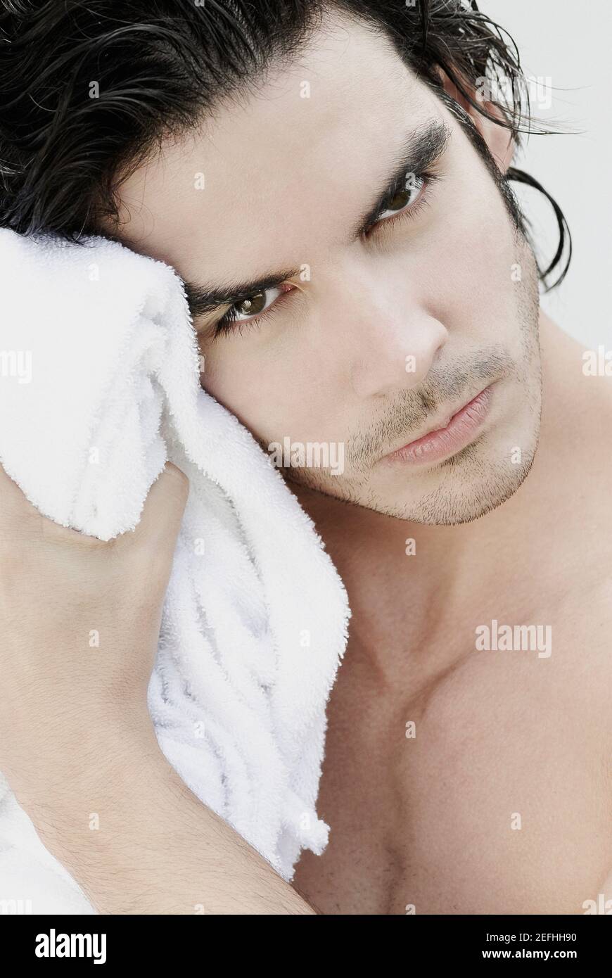 Man Wiping His Face High Resolution Stock Photography and Images - Alamy