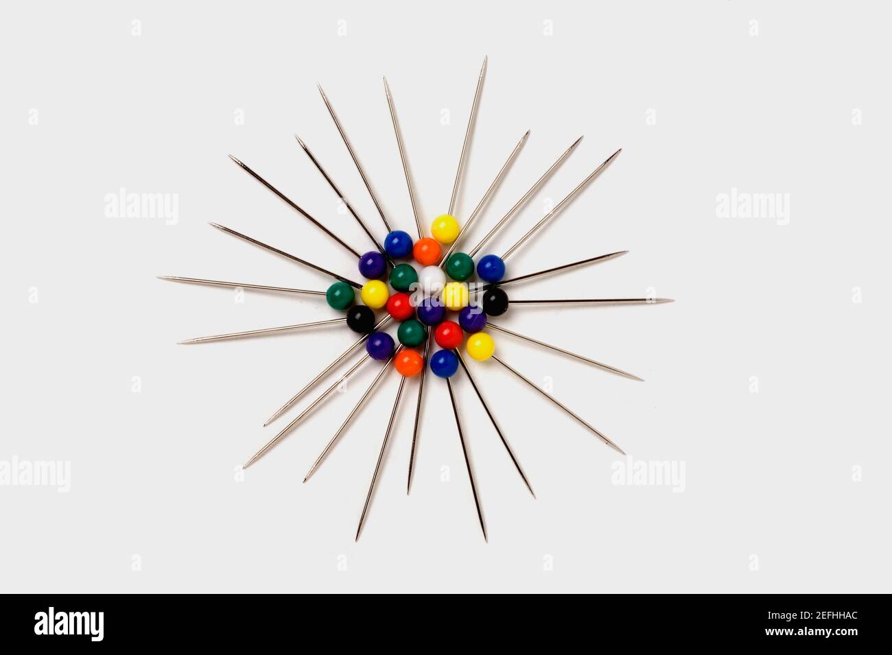 Straight pin colorful hi-res stock photography and images - Alamy