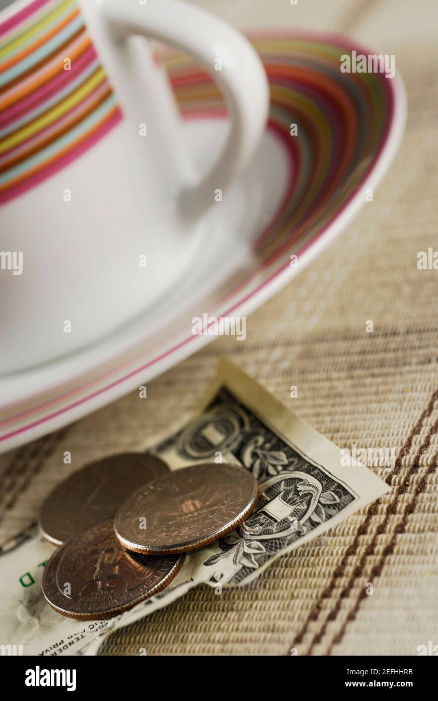 American one dollar note hi-res stock photography and images - Alamy