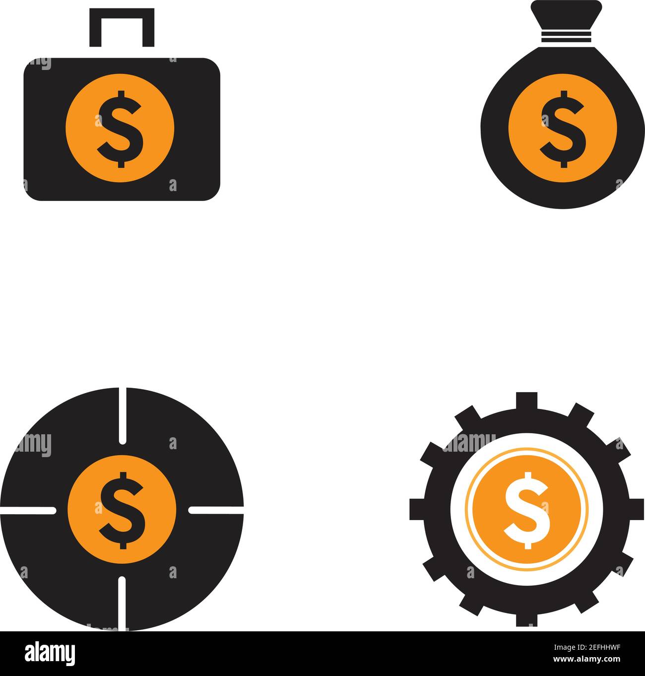 dollar money vector icon illustration design template - vector Stock ...