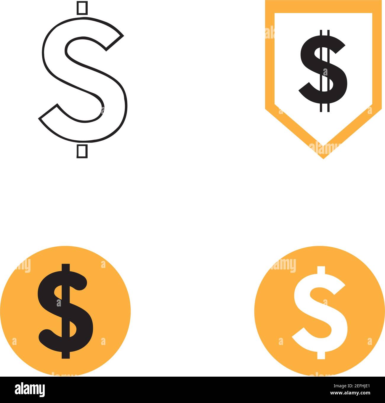 dollar money vector icon illustration design template - vector Stock ...