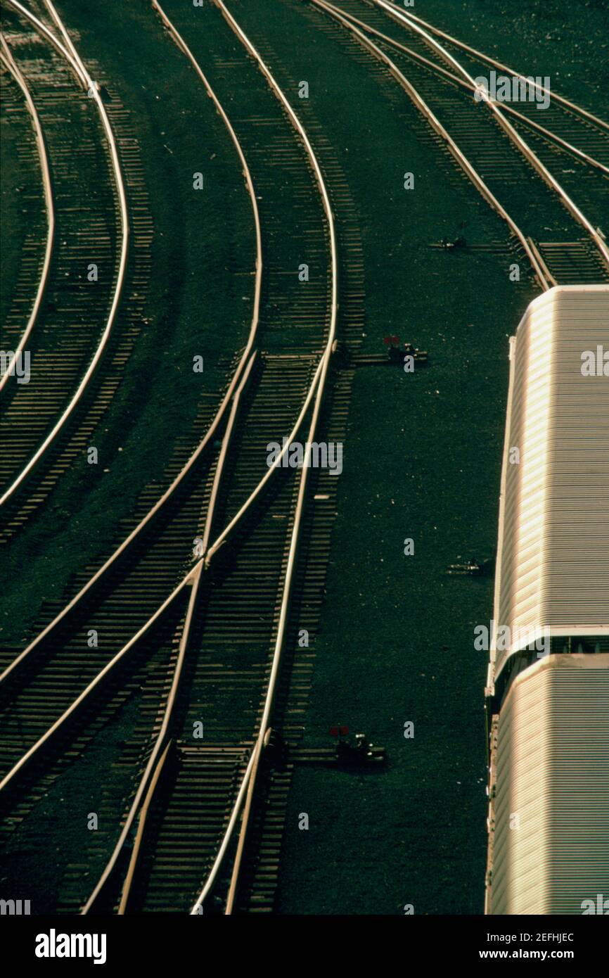 Freight train usa black and white hi-res stock photography and images ...