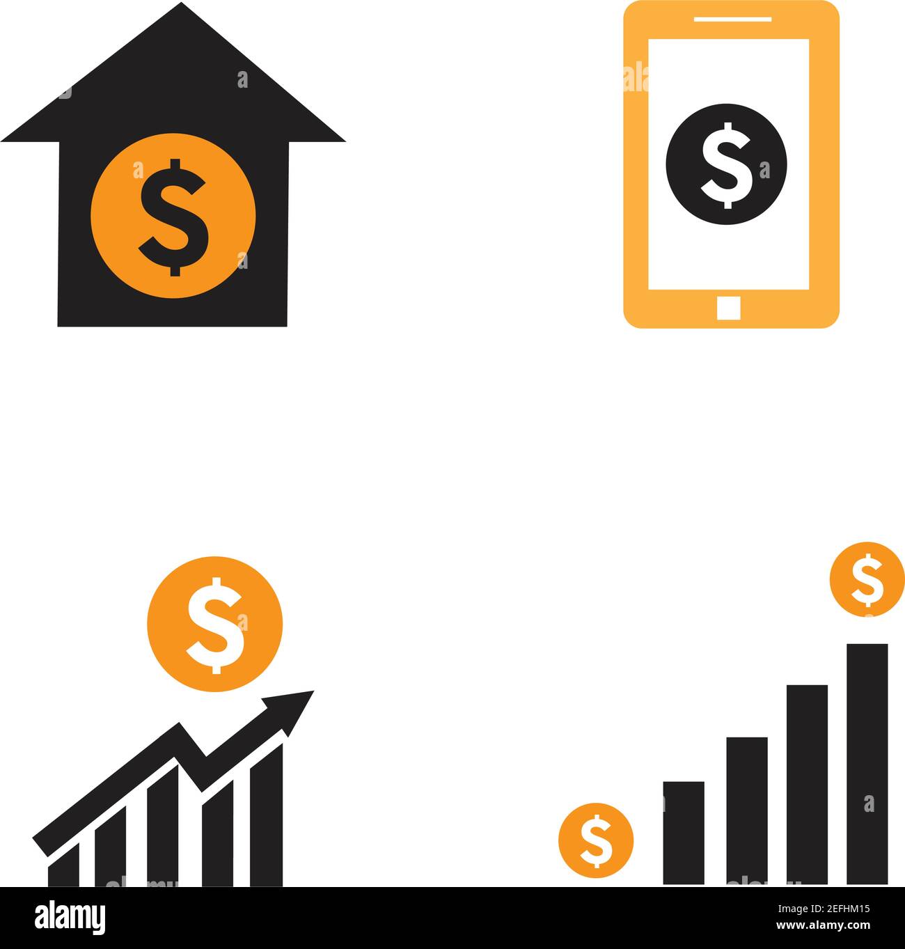 dollar money vector icon illustration design template - vector Stock ...