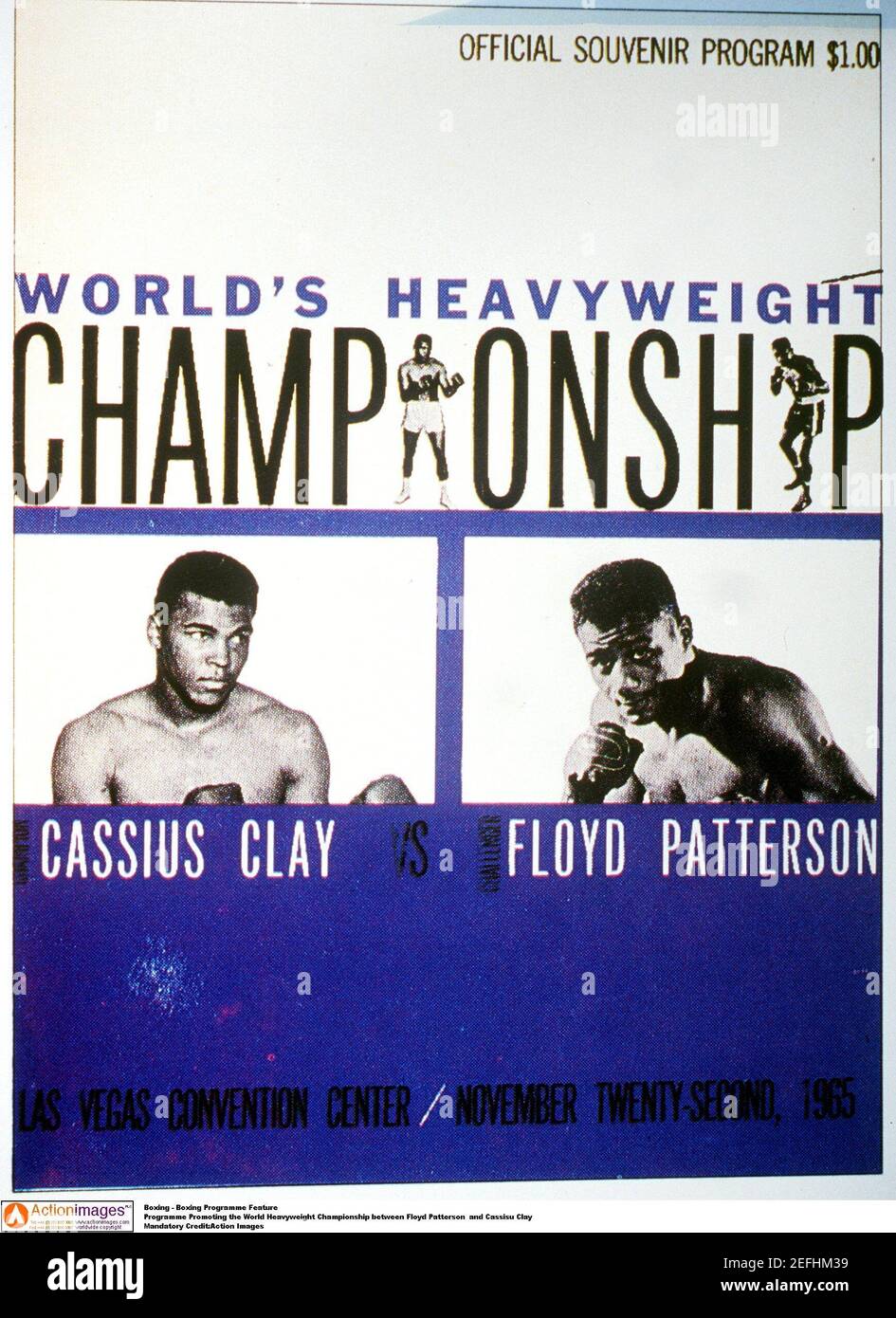 Boxing programme hi-res stock photography and images - Alamy