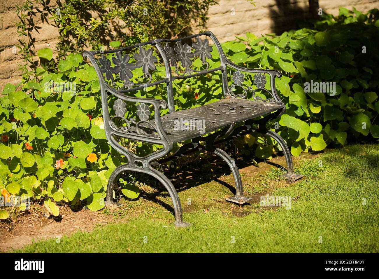 Ornate Garden Bench High Resolution Stock Photography and Images - Alamy