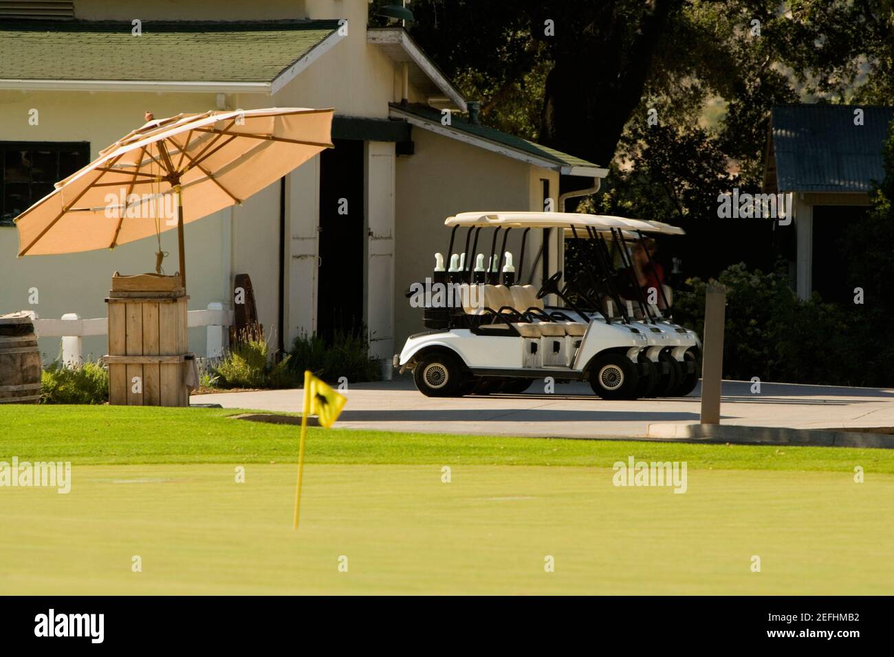 Panoramic view golf course hi-res stock photography and images - Alamy