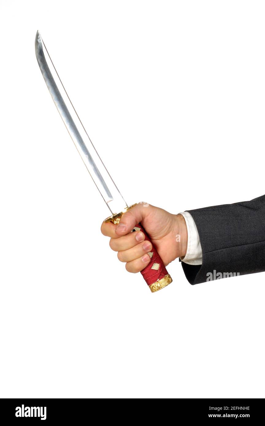 Holding sword close up hi-res stock photography and images - Alamy