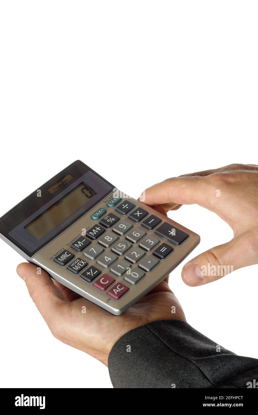 Calculator lcd hi-res stock photography and images - Alamy