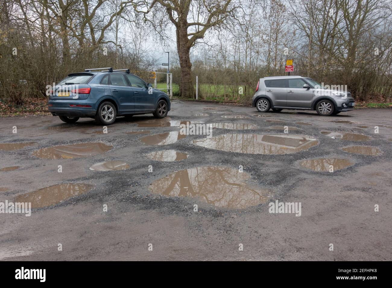 Ham street car park hi-res stock photography and images - Alamy