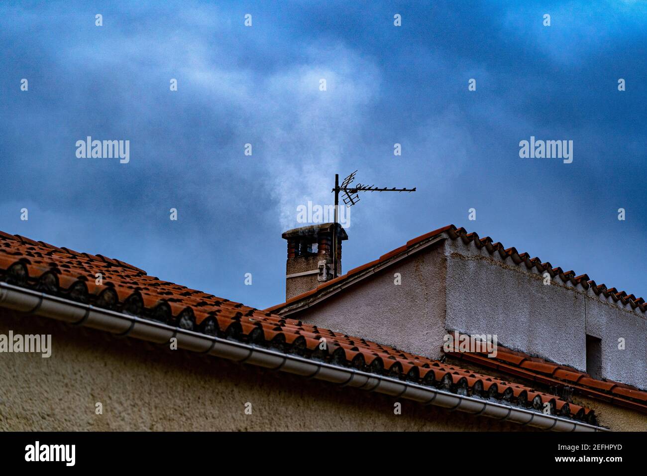 Air pollution from domestic wood burning, France - wood burning leads ...