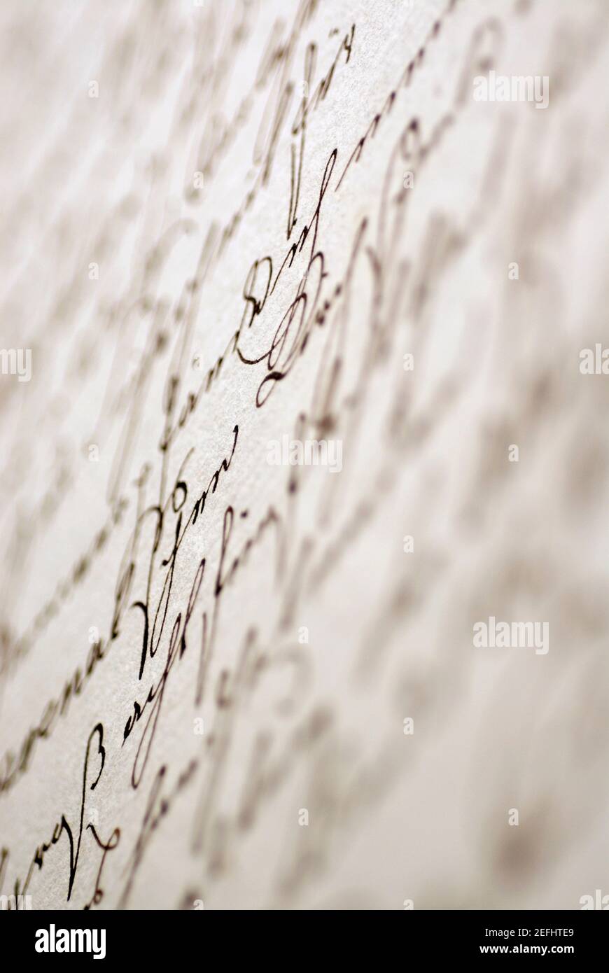 Frame handwriting hi-res stock photography and images - Alamy