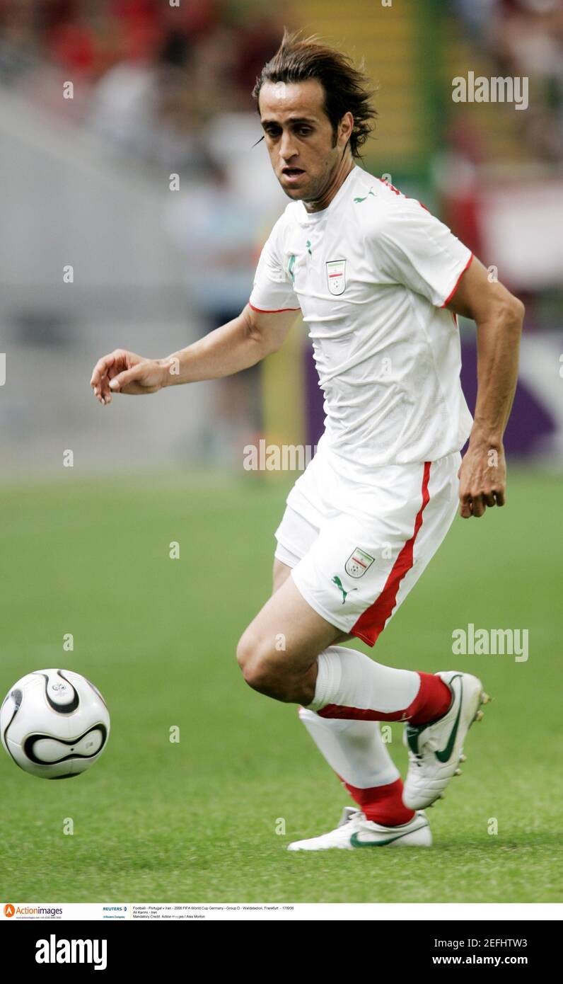 Ali karimi football hi-res stock photography and images - Alamy