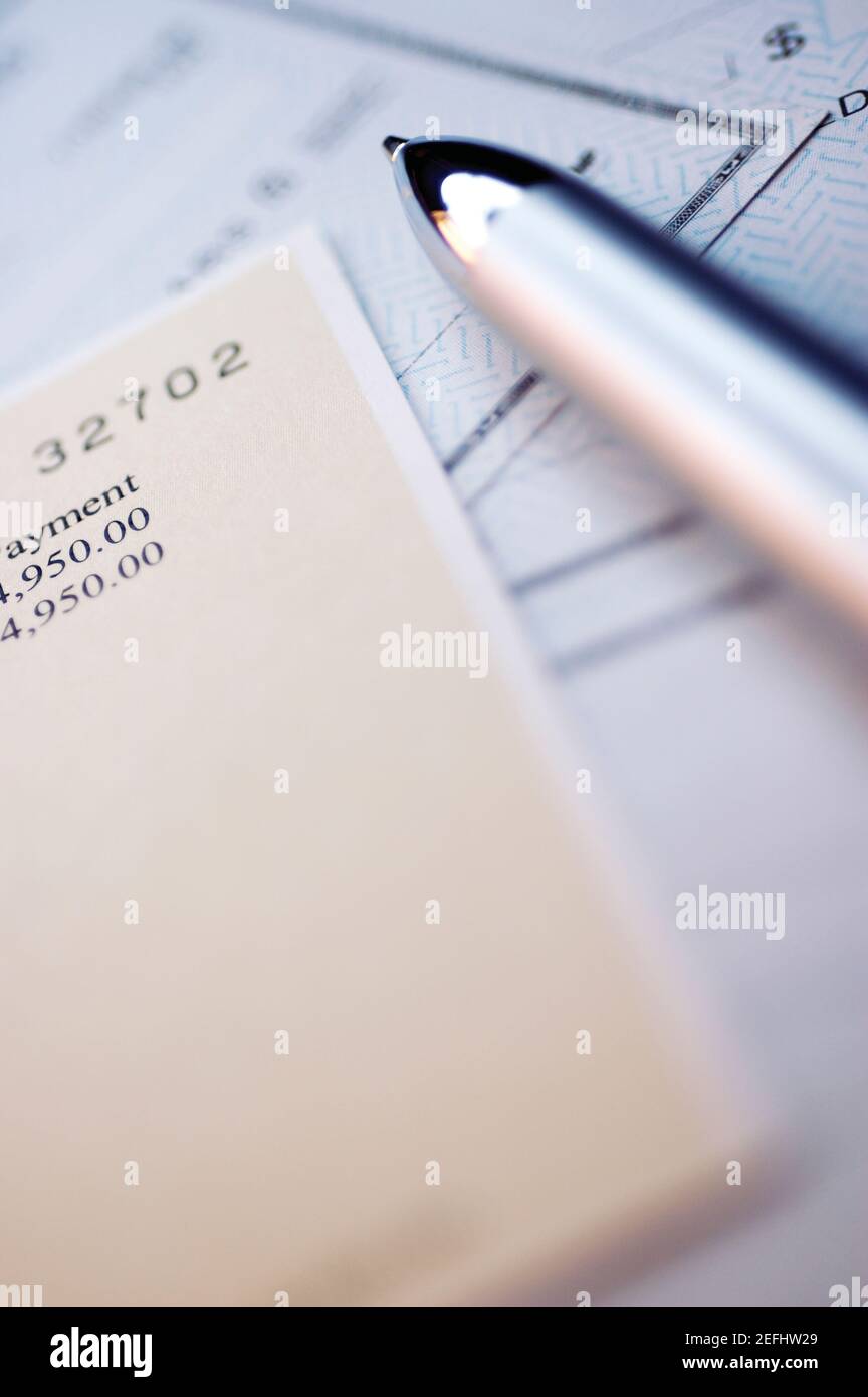 Banking documents hi-res stock photography and images - Alamy