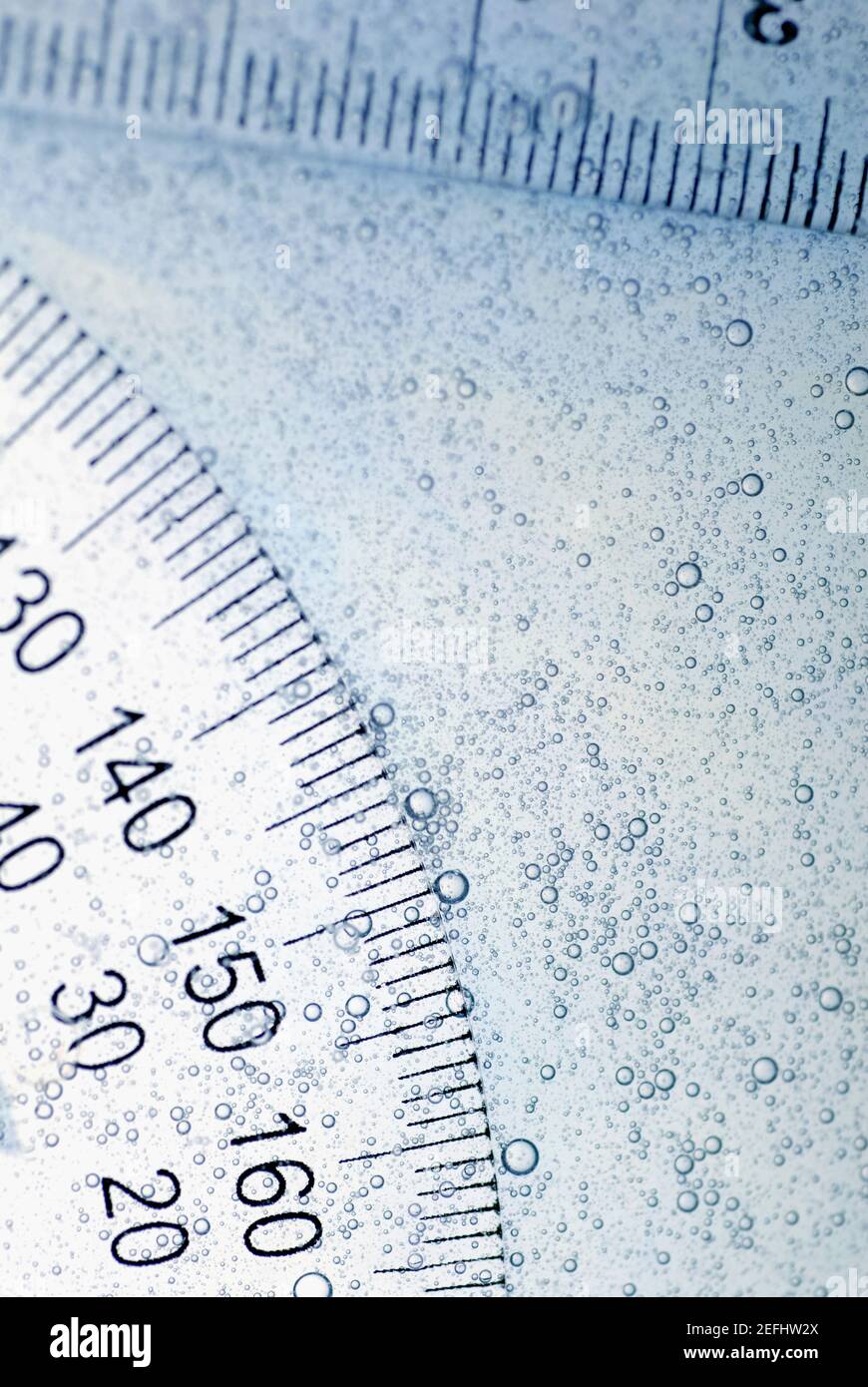 Close up of a ruler in water hi-res stock photography and images - Alamy