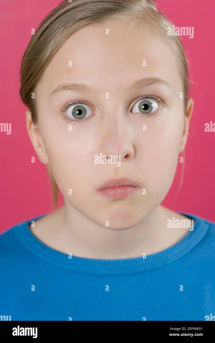Staring into camera close up teenager hi-res stock photography and ...