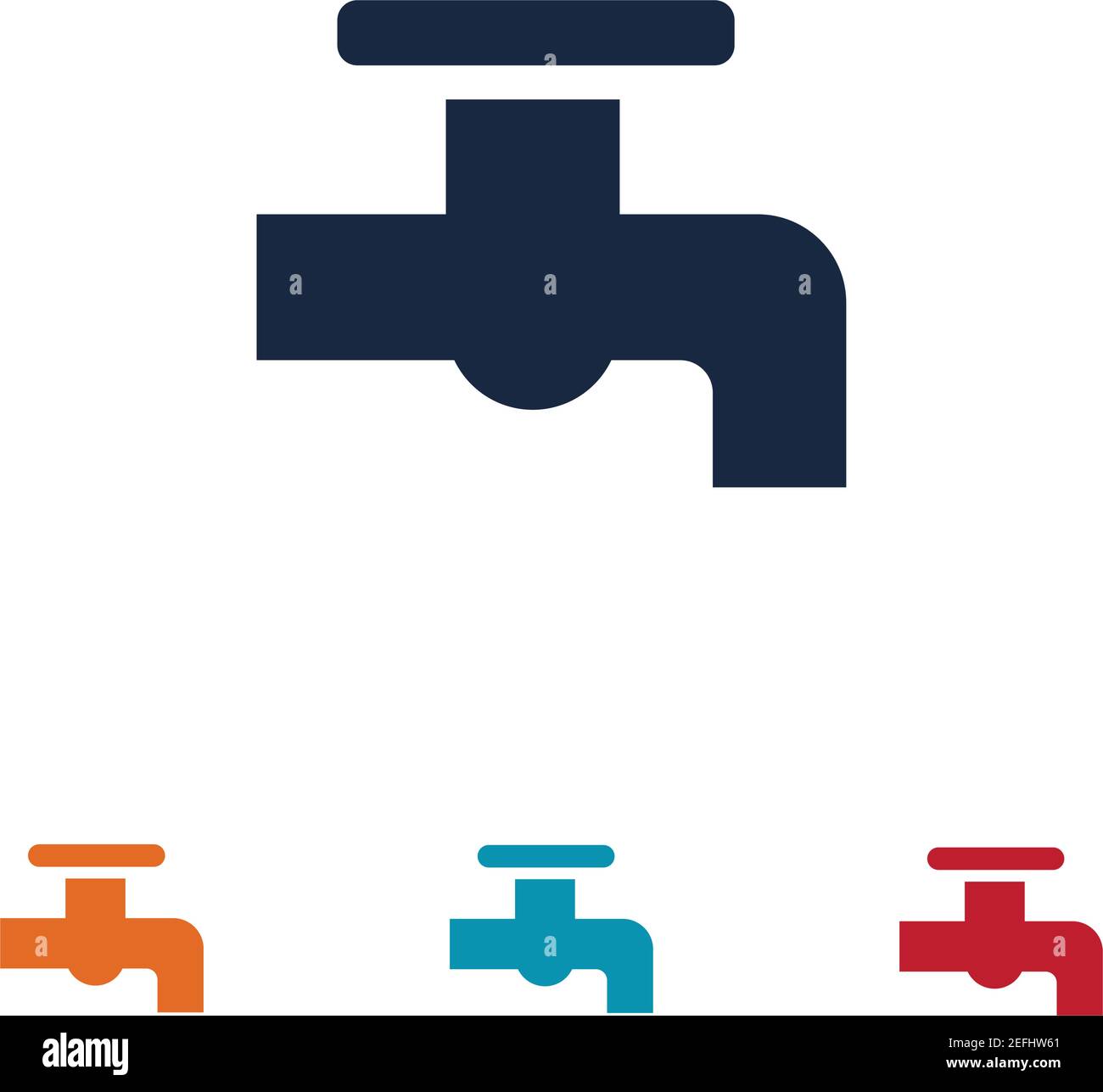 Faucets icons,Water tap icon. Vector illustration design Stock Vector ...