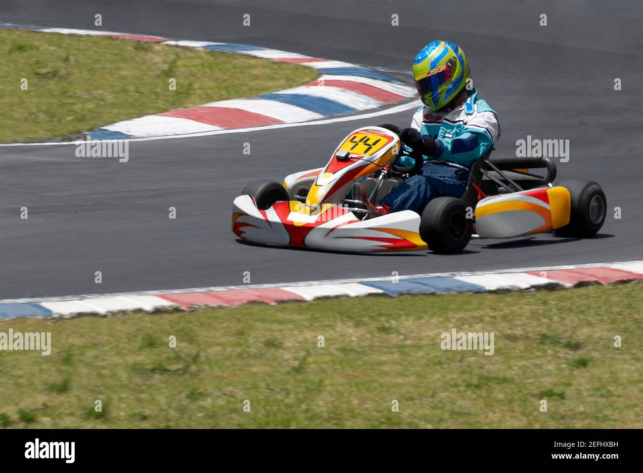 Three people racing on motor hi-res stock photography and images - Alamy