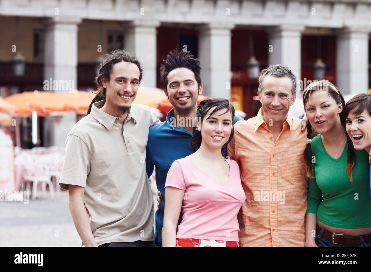 Group Of People Standing Together