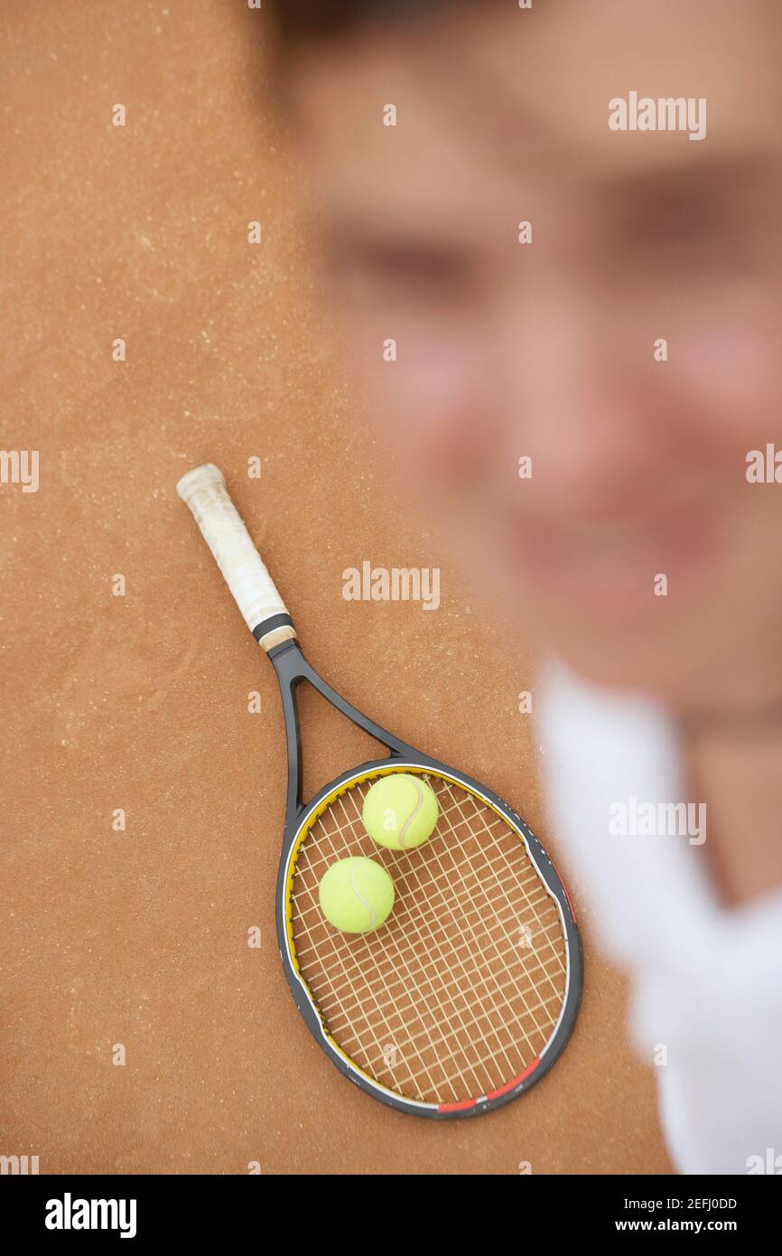 Tennis court low angle ball hi-res stock photography and images - Alamy