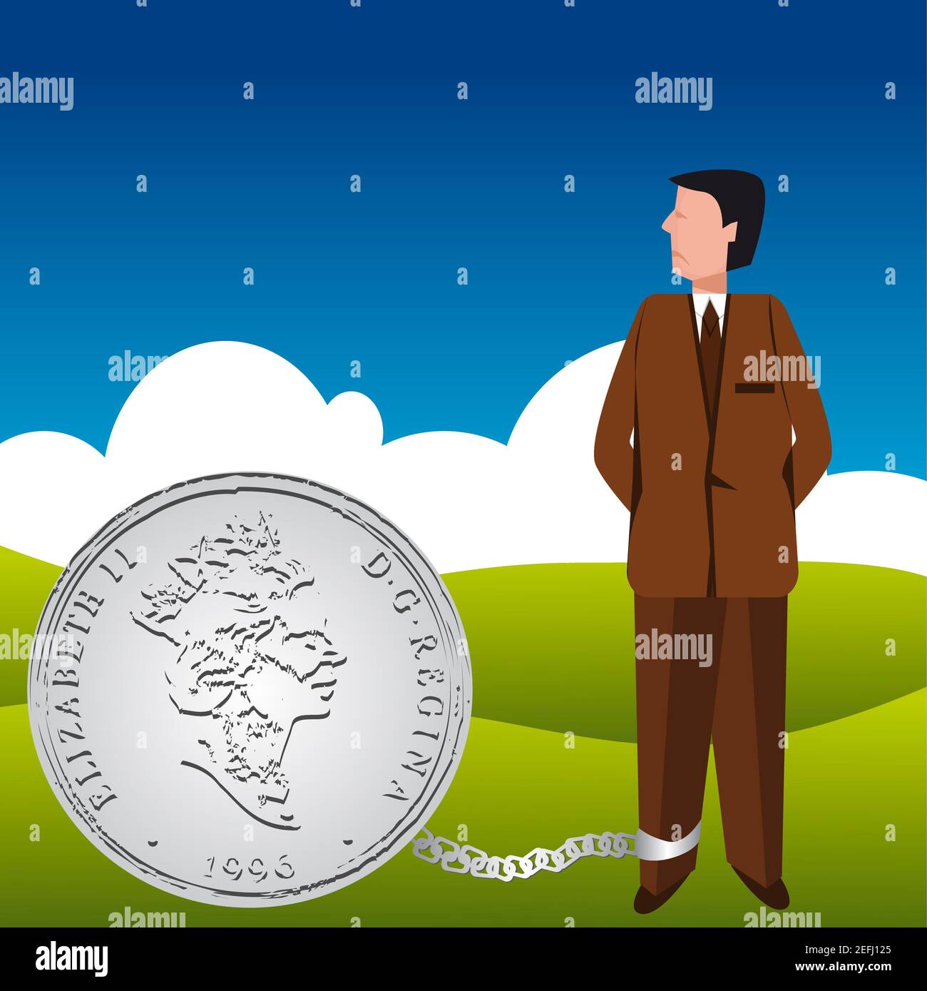 Black and silver hair man hi-res stock photography and images - Alamy