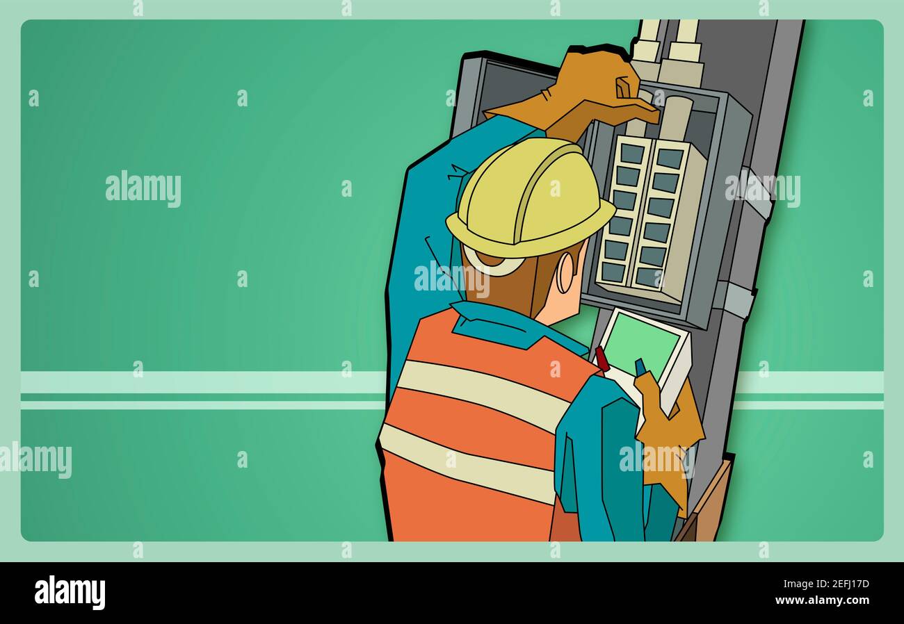 Rear view cartoon hi-res stock photography and images - Alamy