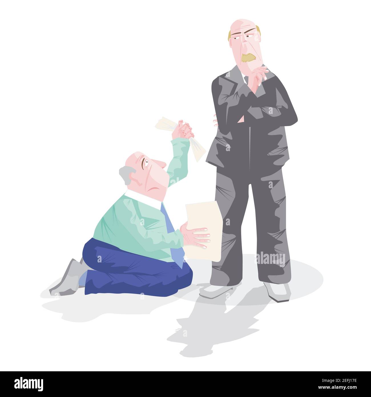 Being reprimanded hi-res stock photography and images - Alamy